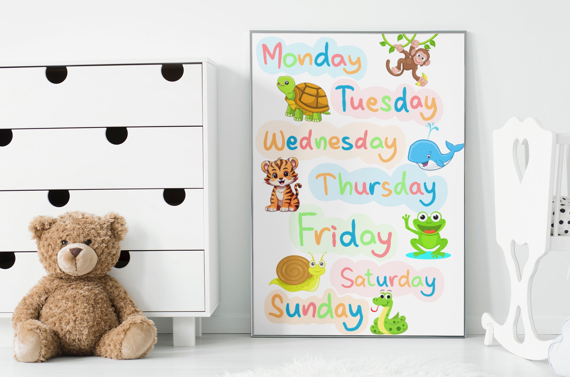 Days of the Week Homeschool Kindergarten Preschool Resources Printable ...