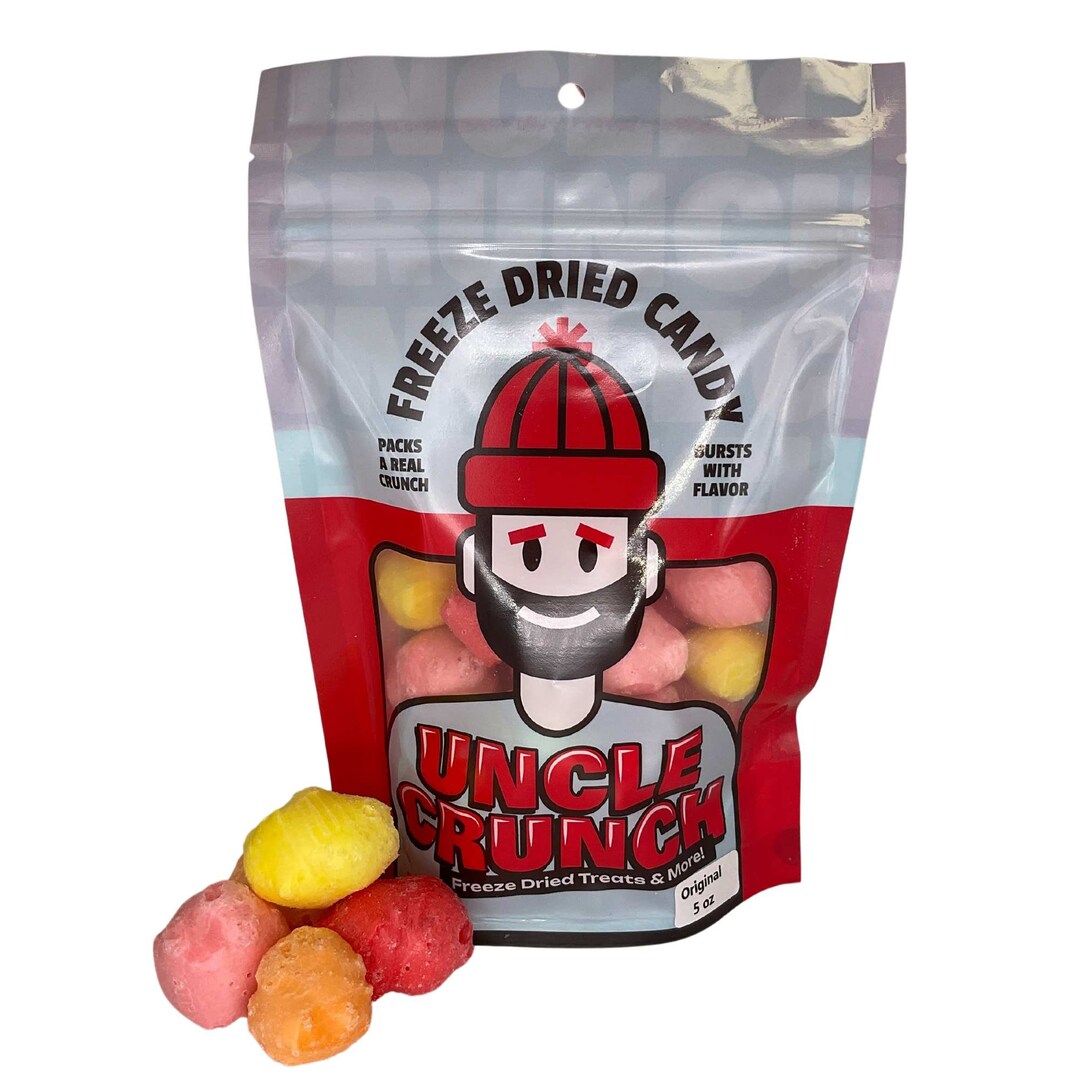 Uncle Crunch Freeze-dried Fruity Bursts Candy - Etsy