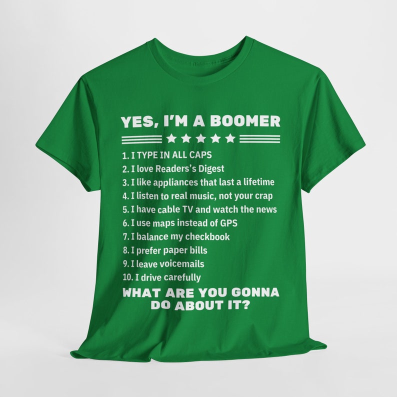 Yes I'm a Boomer Shirt, What Are You Gonna Do About It Funny Boomer ...