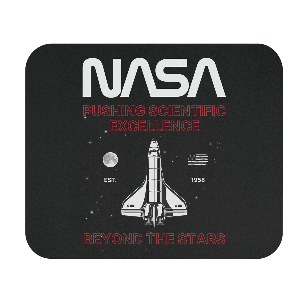 NASA Mouse Pad - Rocket Ship Mousepad, Space Shuttle Present - Perfect ...