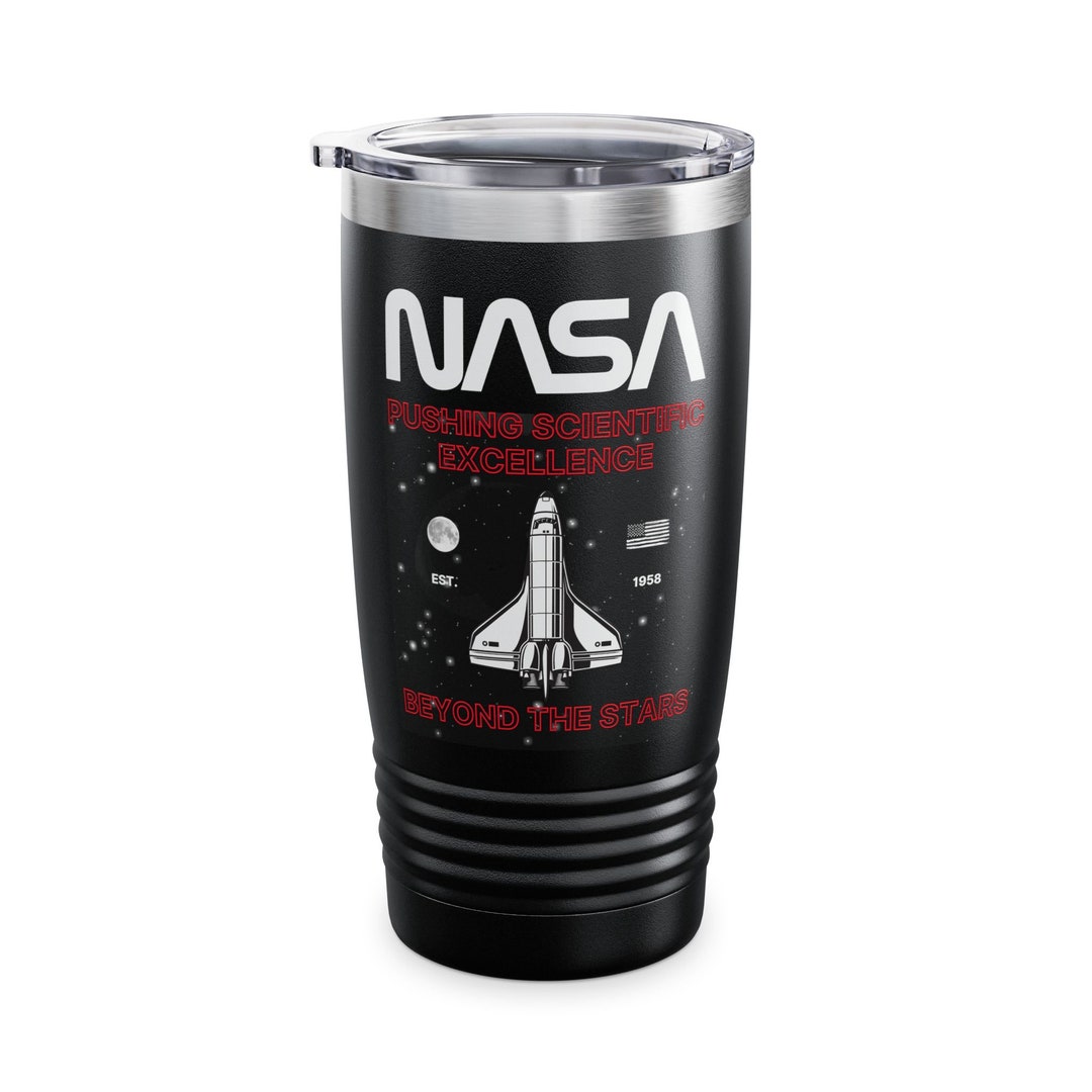 NASA Tumbler, Insulated Ringneck Space Ship Cup for Cold & Warm Drinks ...