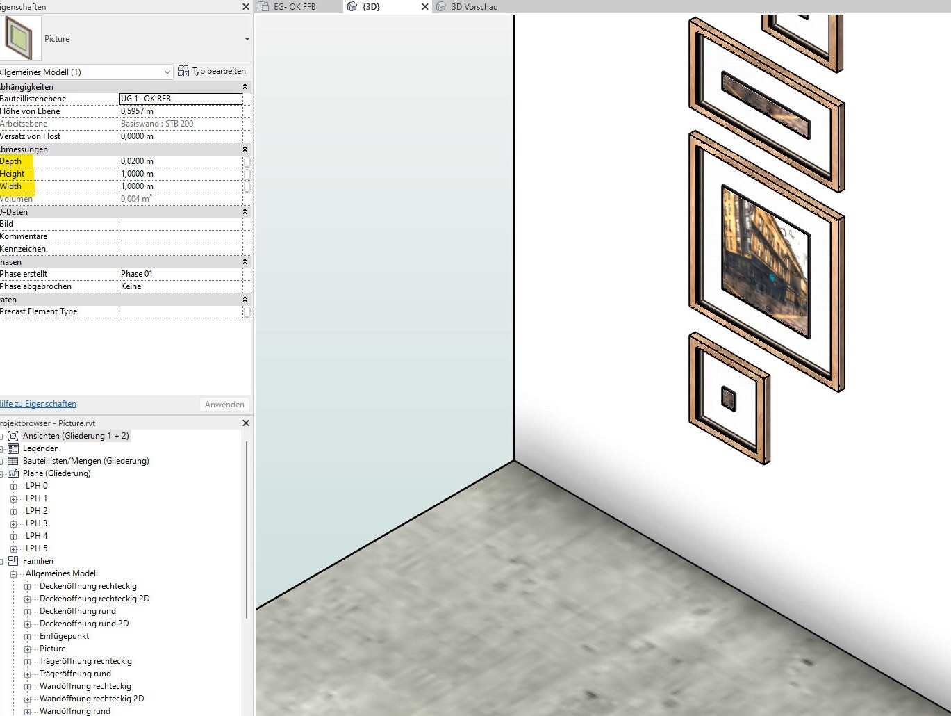 Revit Picture Family - Etsy