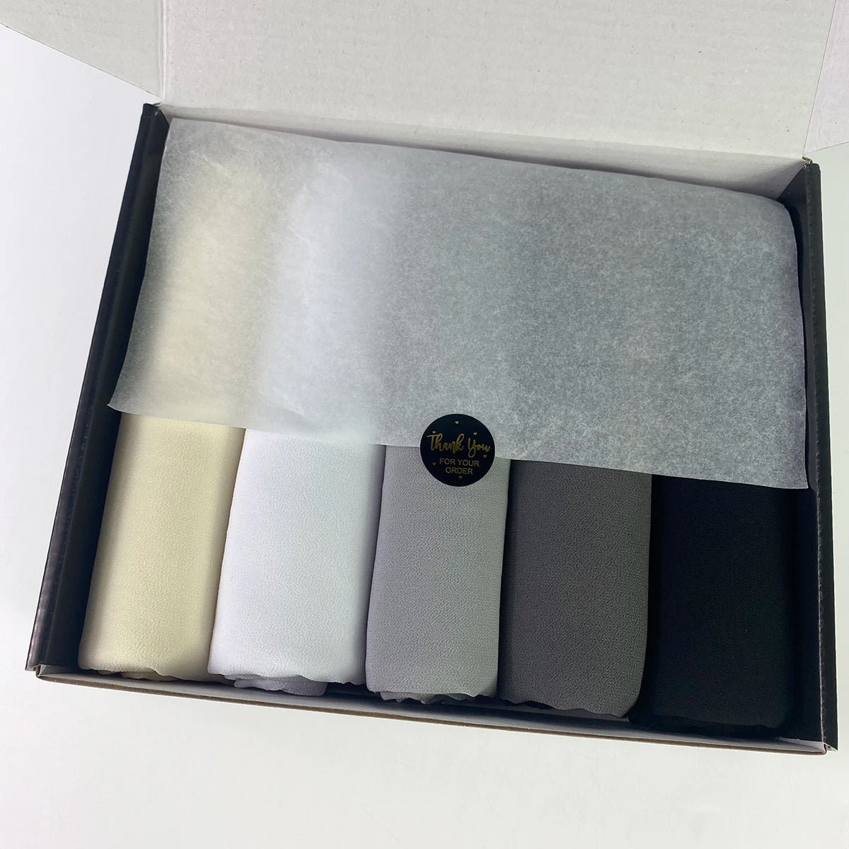 Customize Gift Box Hijab Muslim Chiffon Scarf Women Solid - Etsy