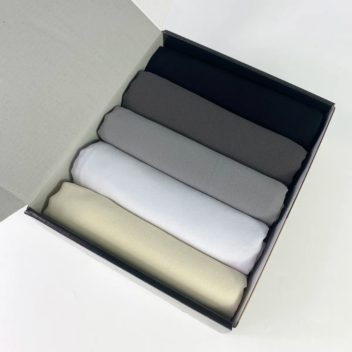 Customize Gift Box Hijab Muslim Chiffon Scarf Women Solid - Etsy