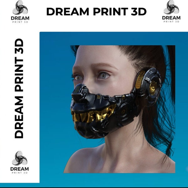 Cyber Mask - Etsy