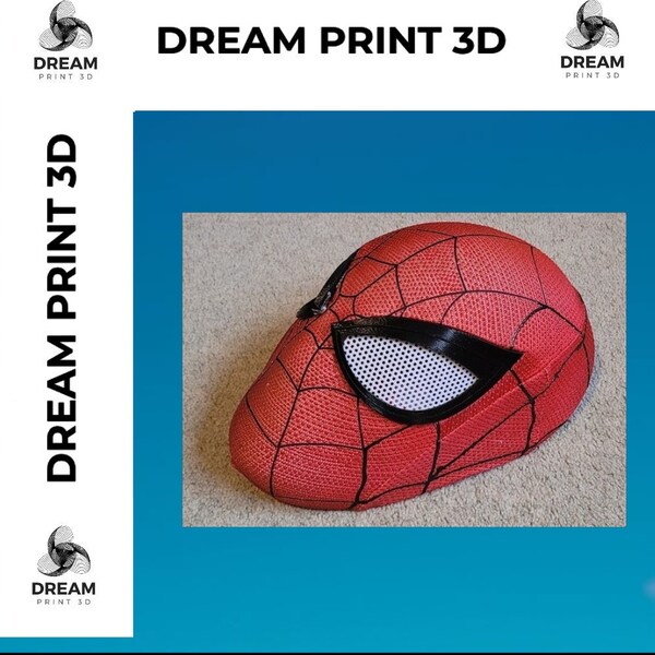 3d File Spider Man Mask - Etsy