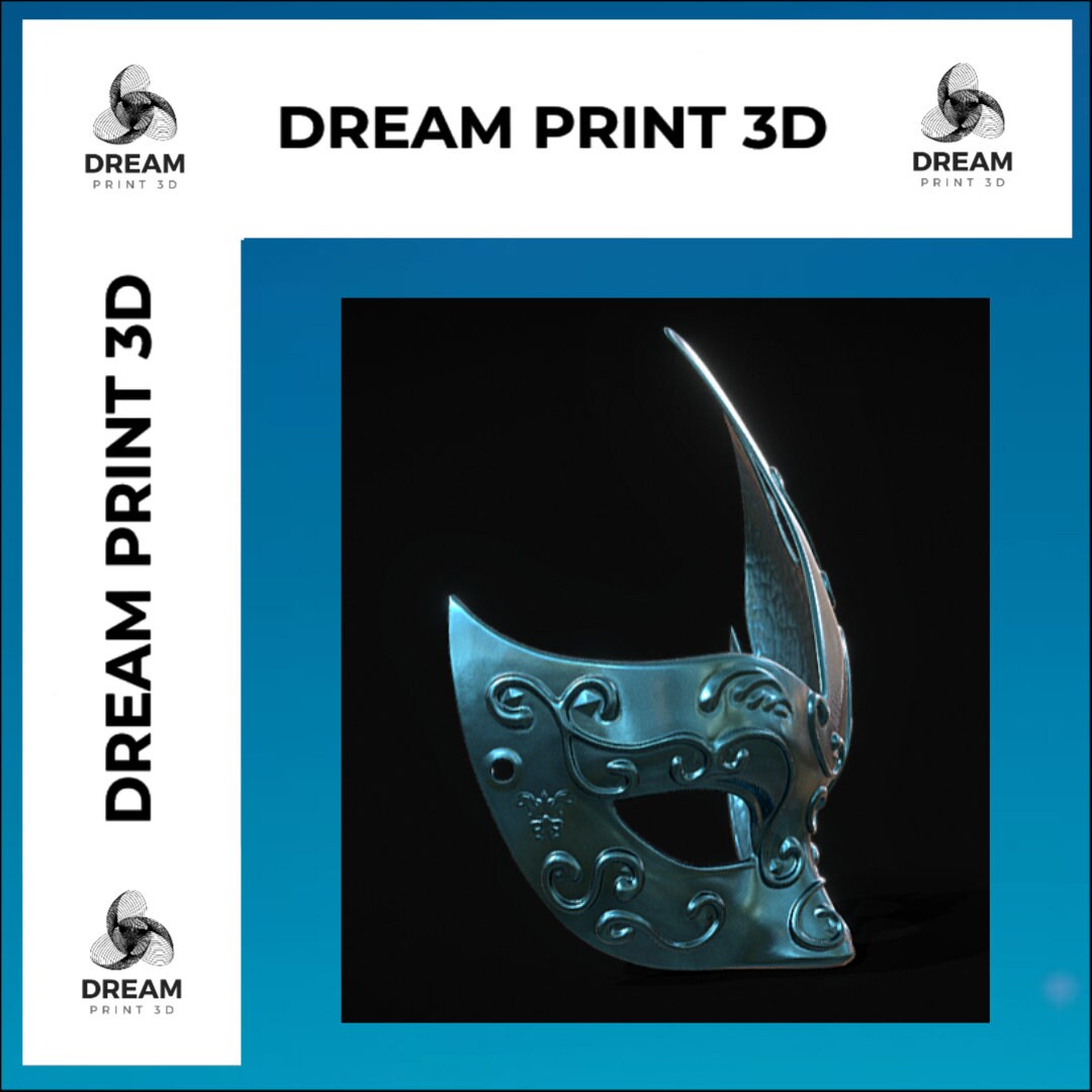 Venetian Mask Party Mask Cosplay Mask High Quality 3D Printer Files 3D ...