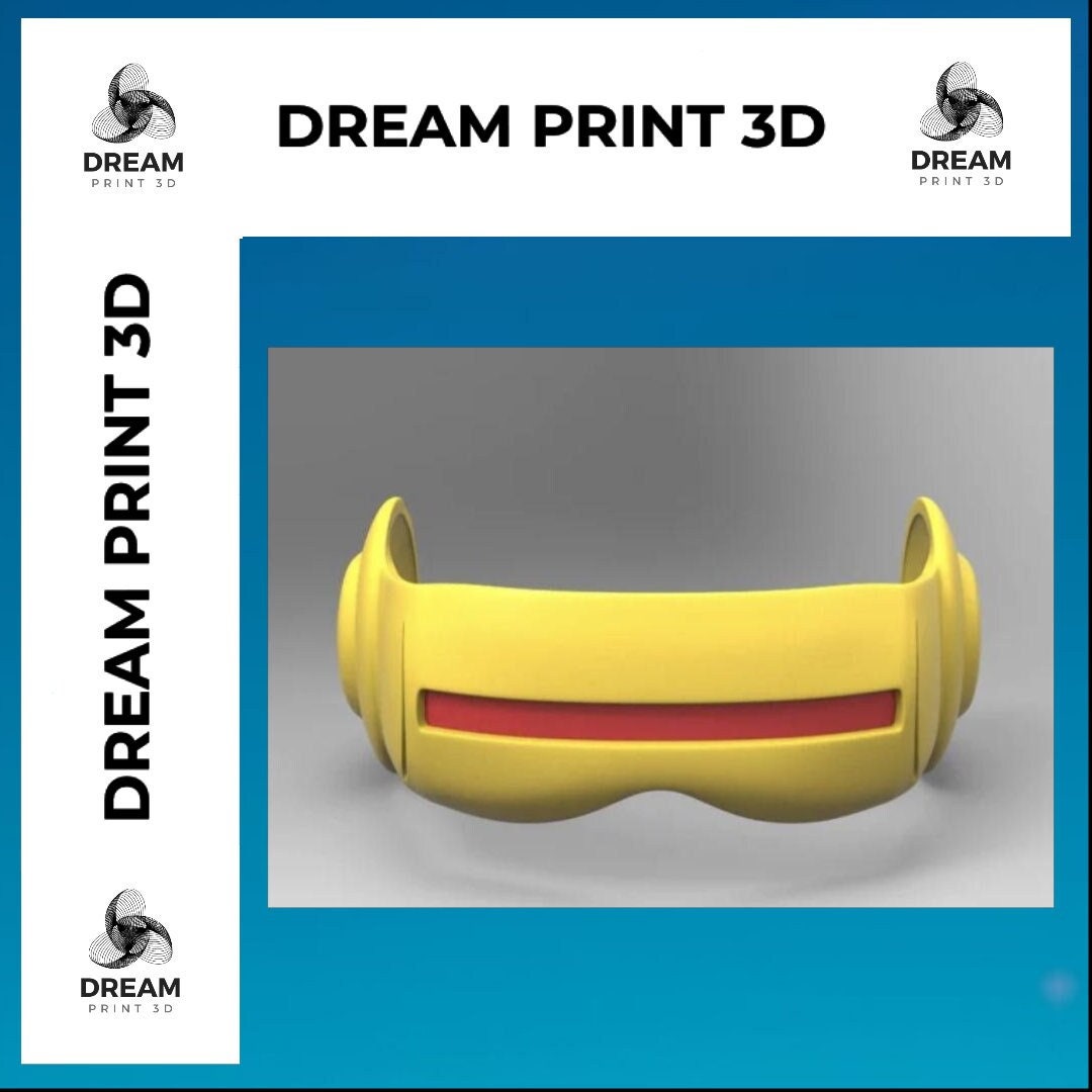 X-men Cyclops Visor High Quality 3D Printer Files 3D STL Model Print ...