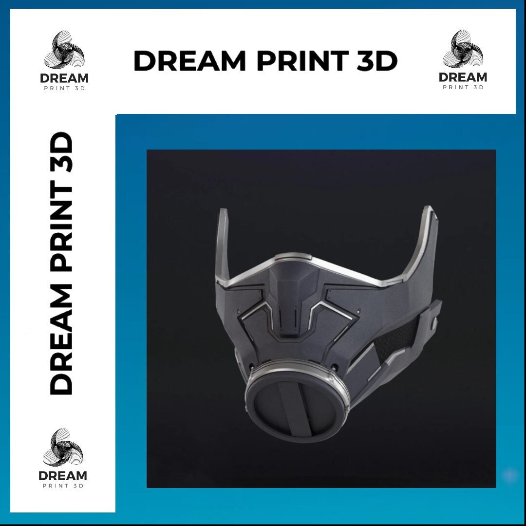 MK1 Smoke Mask Half Face Mask High Quality 3D Printer Files 3D STL ...
