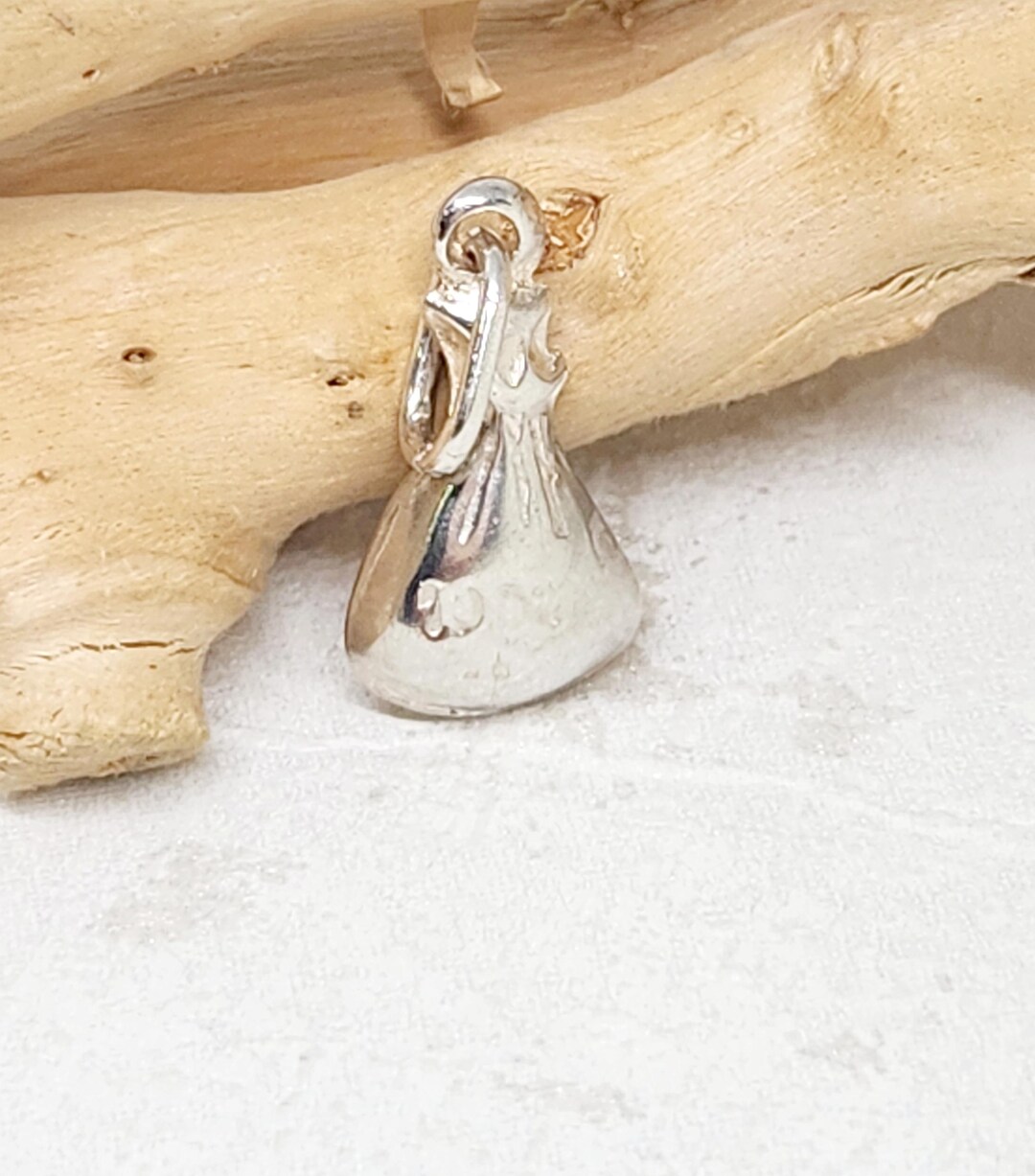 925 Genuine Sterling Silver Money Bag Charm, Silver Dollar Sign Charm ...