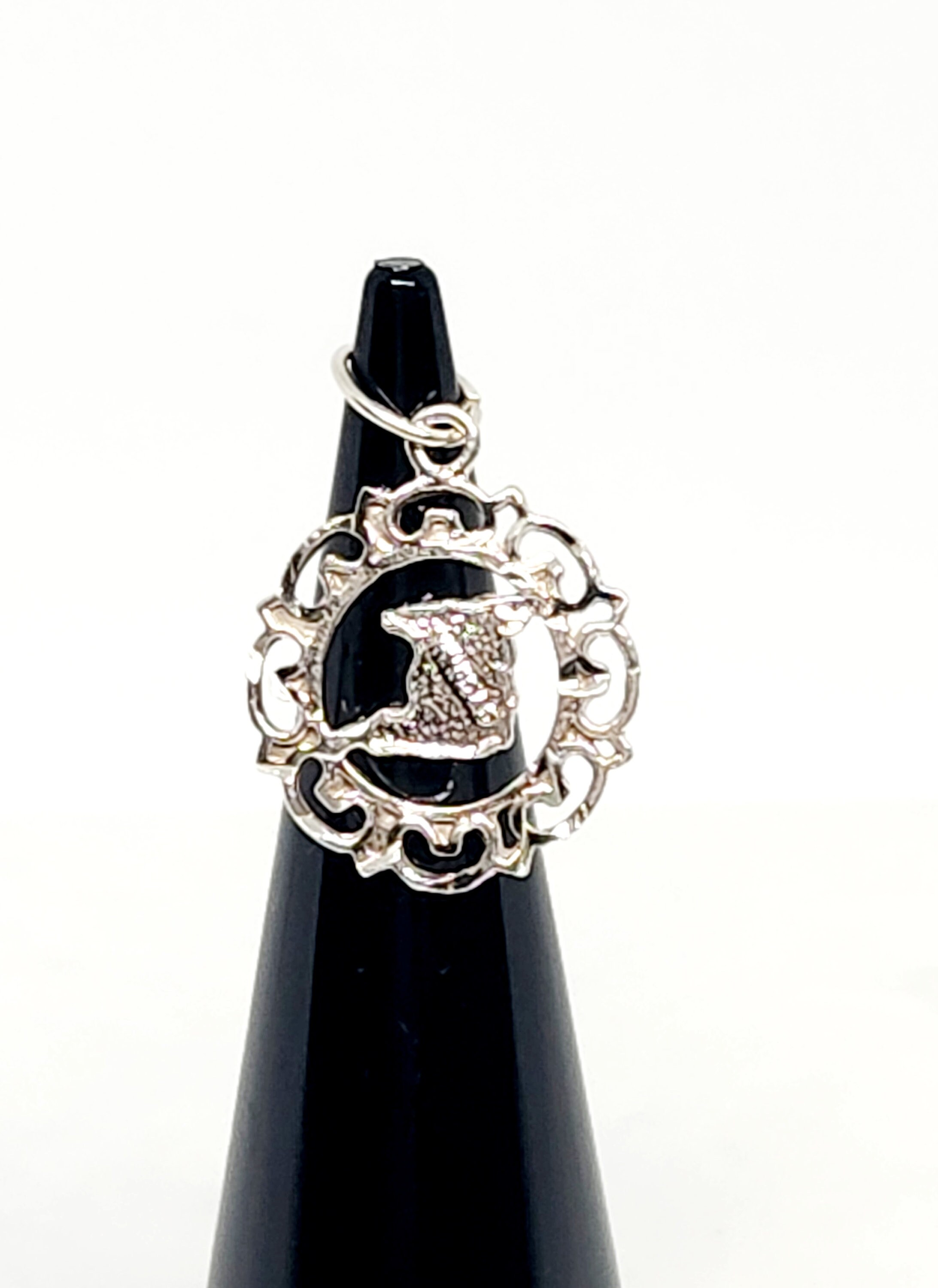 925 Genuine Sterling Silver Trinidad Map Pendant, Trinidad Pendant ...