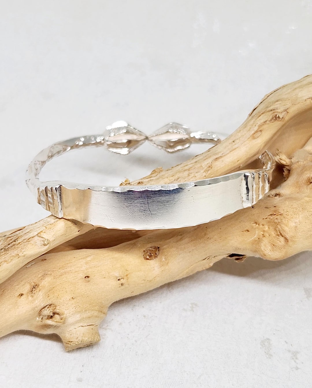 925 GENUINE Sterling Silver BABY ID Bangle, Silver Bangle for Child ...