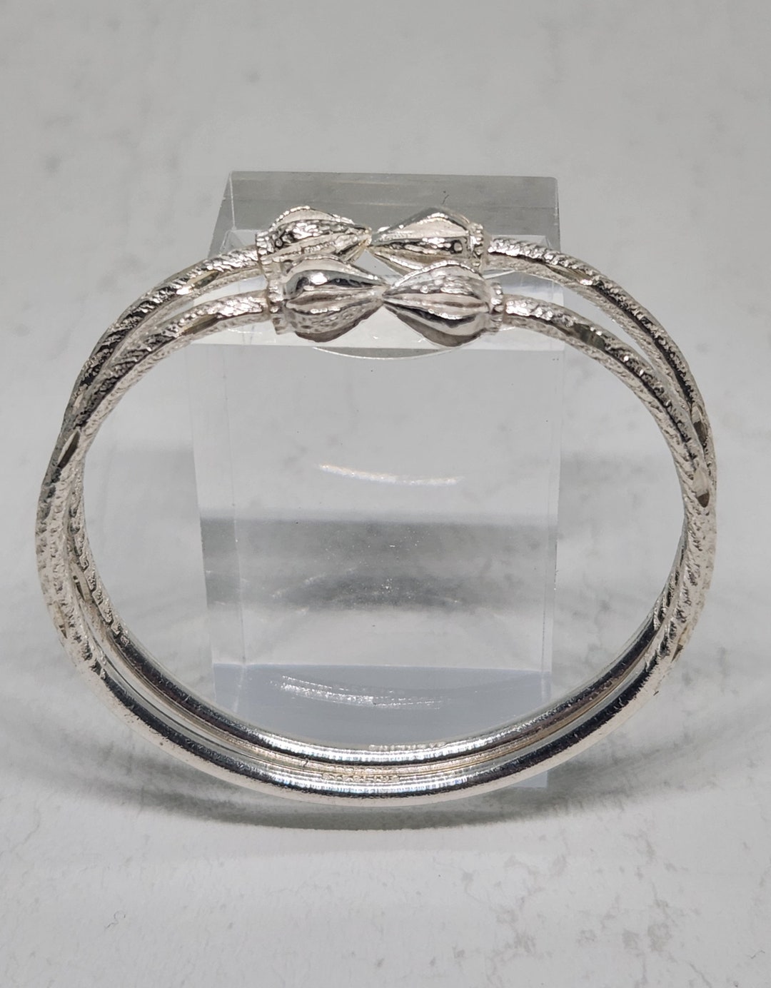 925 Genuine Sterling Silver SOLID BABY/CHILD Bangles, Cocoa Head ...