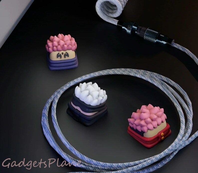 Jujutsu Kaisen Sukuna Gojo Yuji Special Custom Design Keycaps for ...