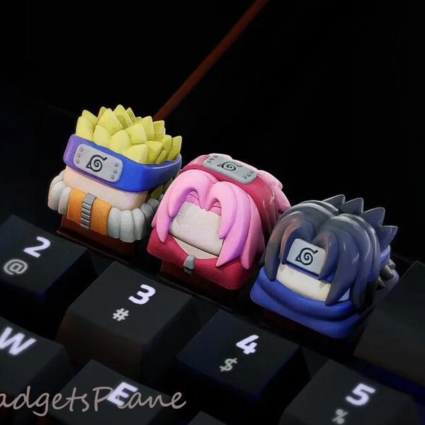 Naruto Keycaps - Etsy
