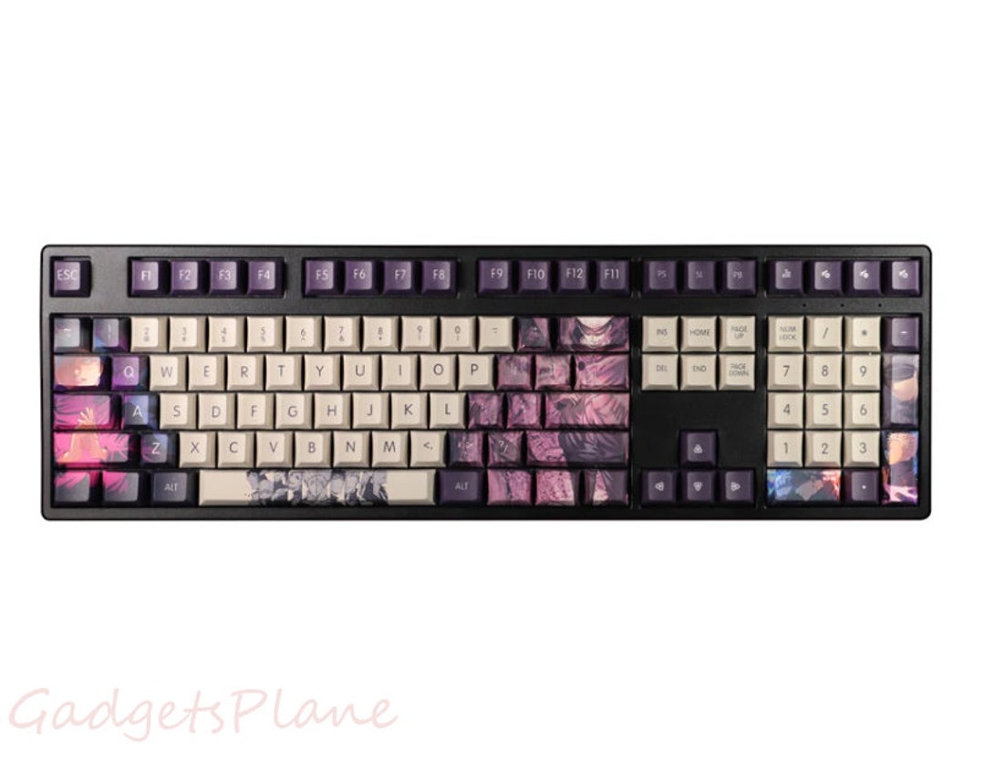 Jujutsu Kaisen Gojo Satoru themed Anime Keycaps for Mechanical Keyboard ...