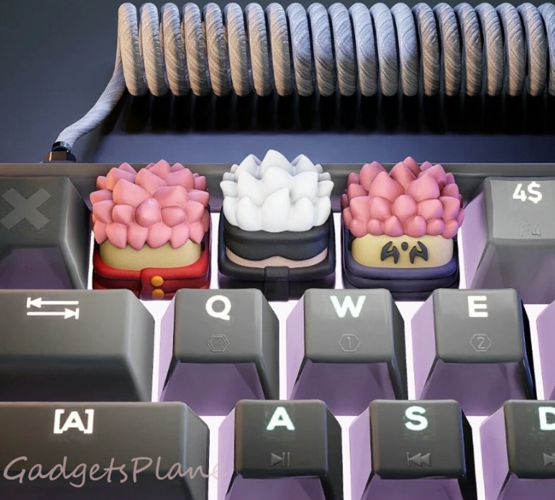 Jujutsu Kaisen Sukuna Gojo Yuji Special Custom Design Keycaps for ...