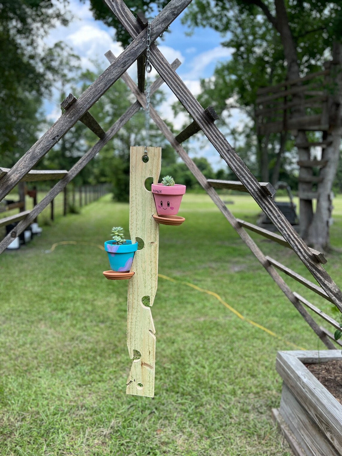 Wooden Pot Holder - Etsy