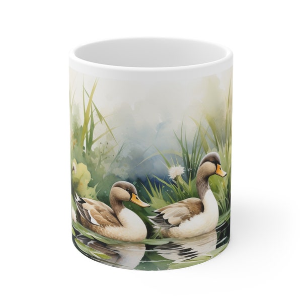 Ducks in Pond - Etsy
