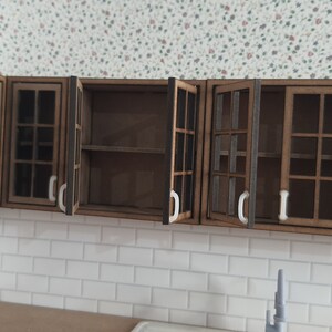 Miniature Kitchen 1:12th Scale Miniature Dolls House Kitchen. This is a ...