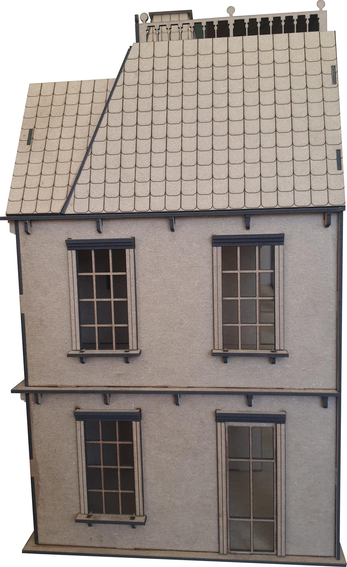 The Bostonian Mansion 1:24th Scale Dolls House Kit - Etsy