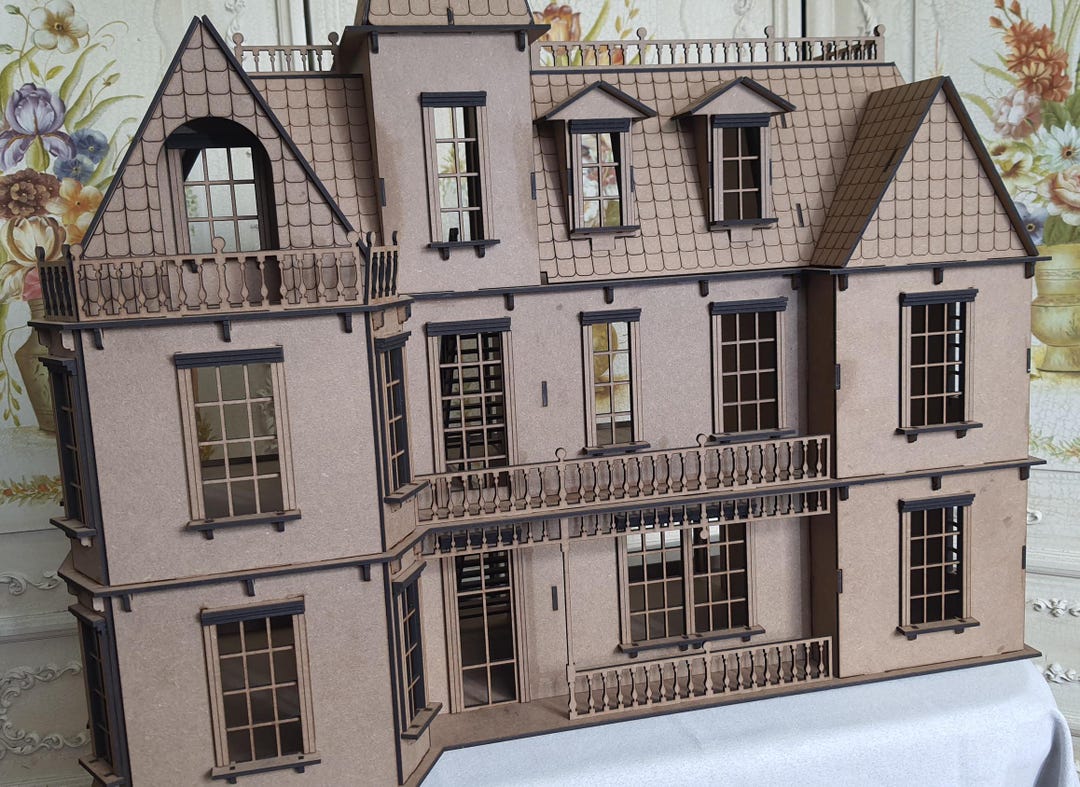 The Bostonian Mansion 1:12th Scale Dolls House Kit "new to Our Range ...