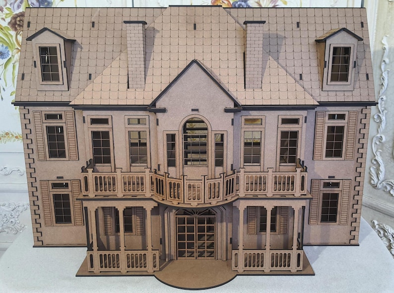 Manor House 1:24th Scale Dolls House Kit - Etsy