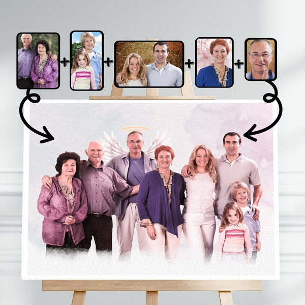 Adding Family Into Photo - Etsy