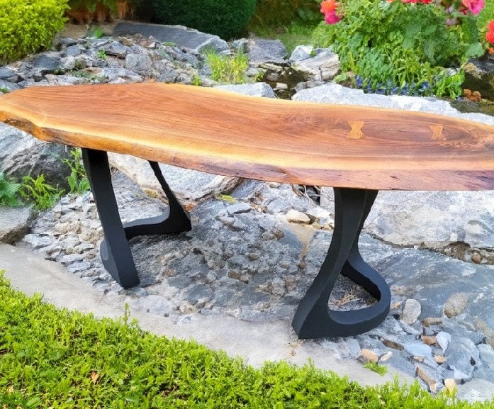 Bench Legs W13 X H16 Bench Legs, Coffee Table Legs, Furniture Legs for ...