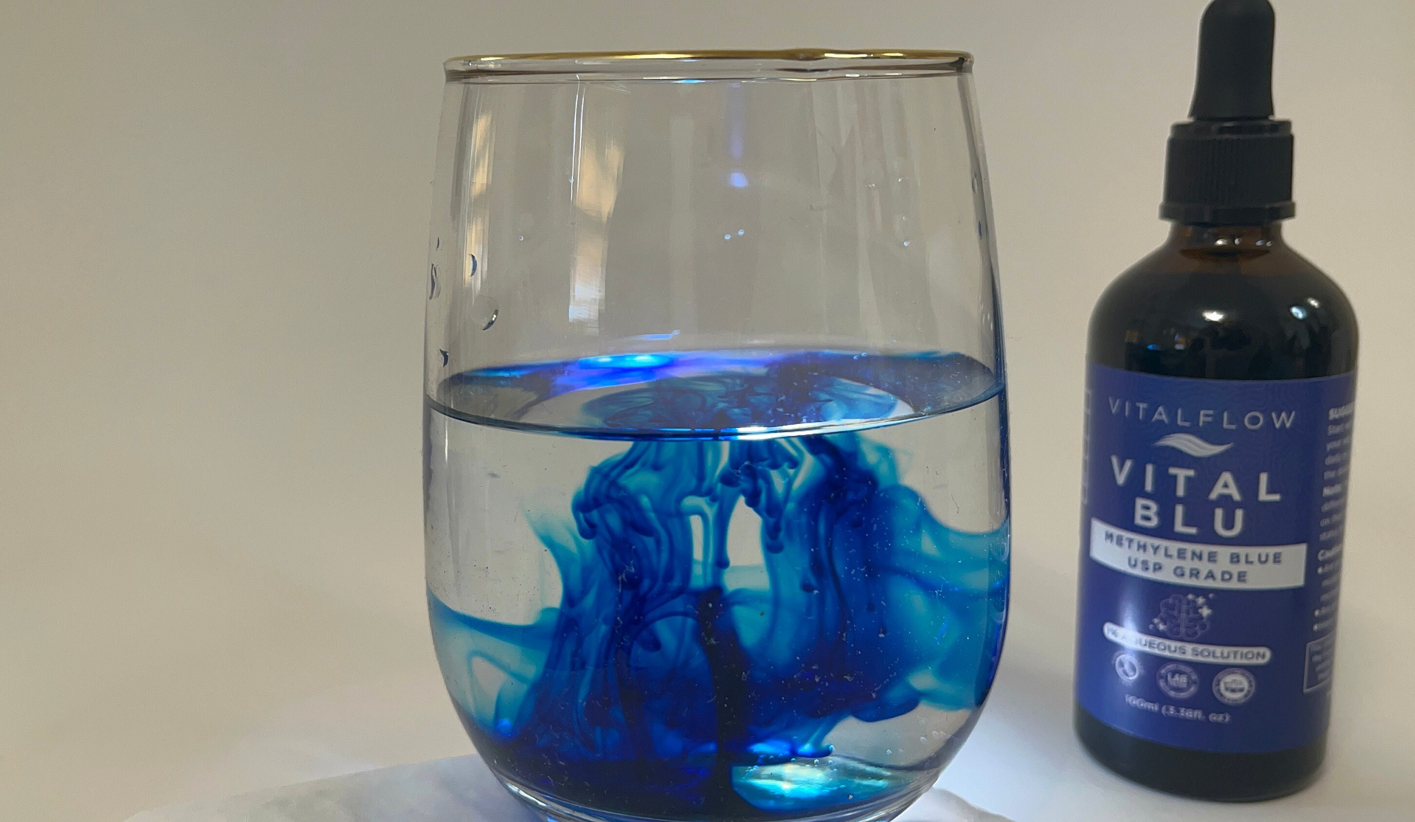 Methylene Blue 1% USP Grade 100ml (3.38 Fl. Oz), High Tested Purity ...