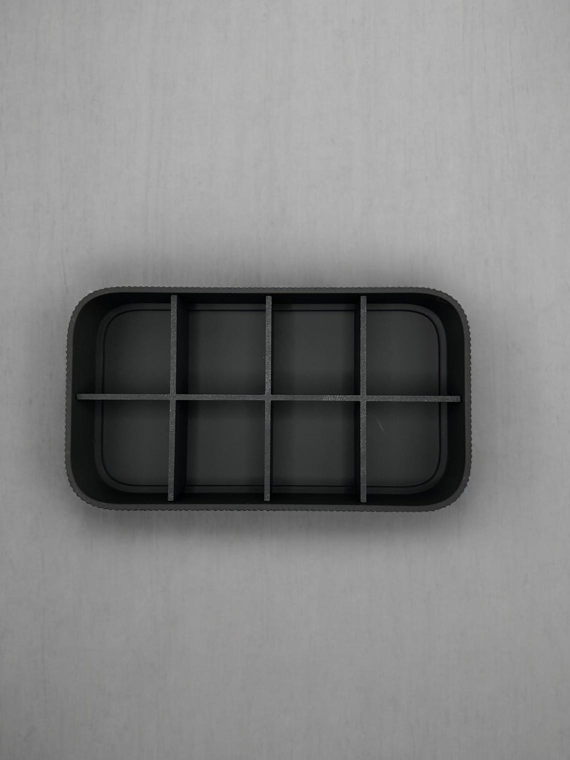 3D Printed Stackable Storage Box Set: Ribbed Desk Organizer - Etsy