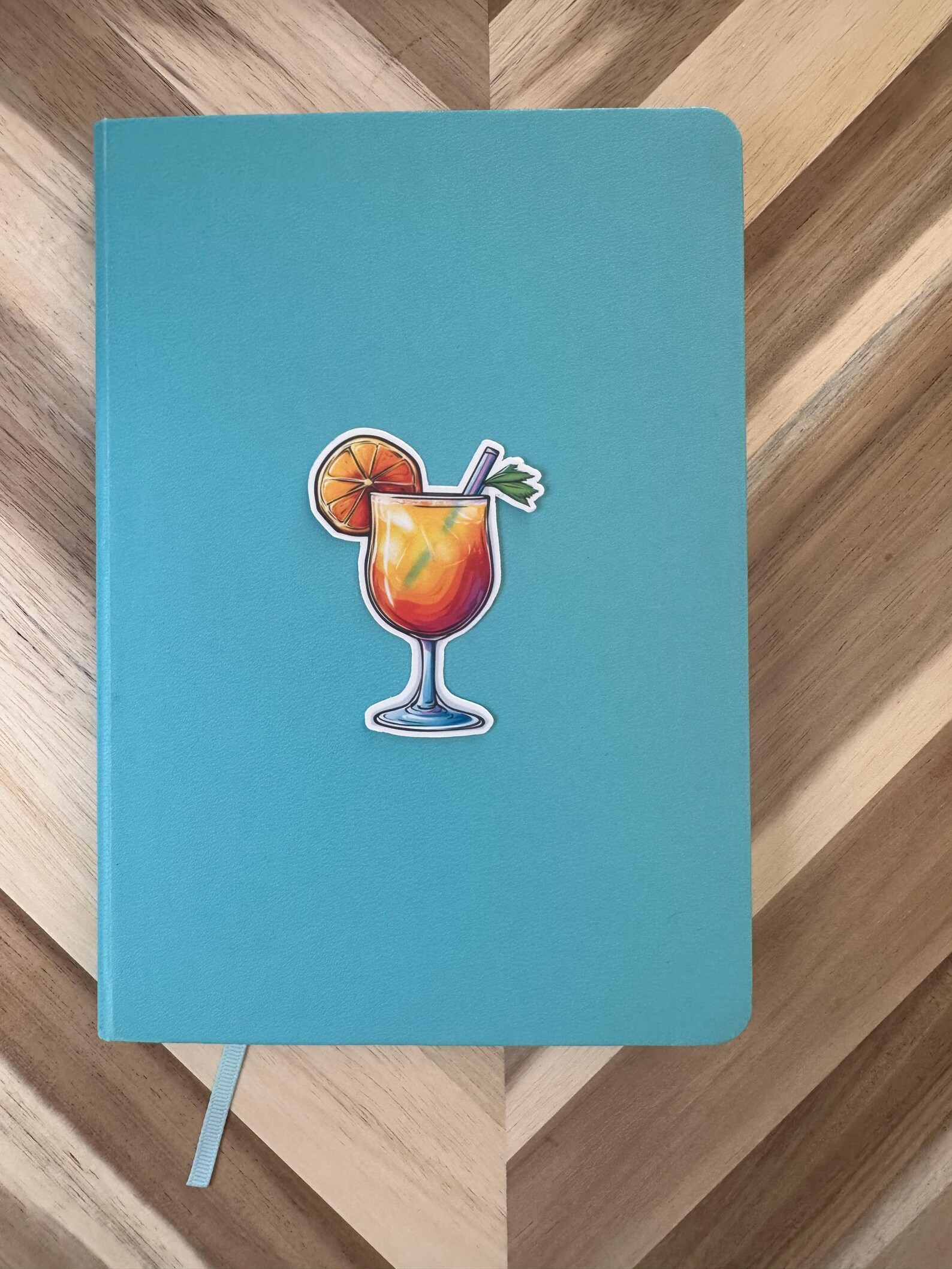 Mai Tai Vinyl Sticker: Tropical Cocktail Decal, Summer Drink Art - Etsy