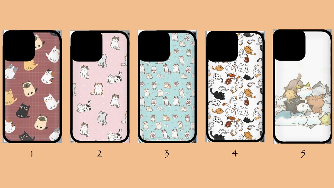 Meow Madness: Carry Cuteness Everywhere With Cat iPhone Cases - Etsy