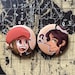 Professor Layton Character Pin Badges - Etsy