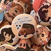 Professor Layton Character Pin Badges - Etsy