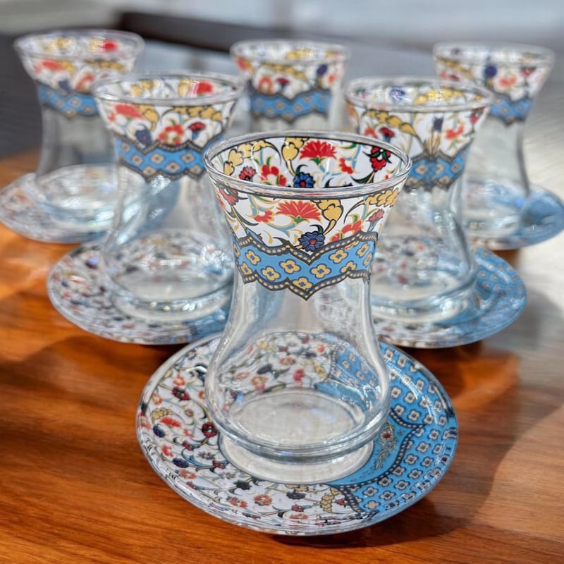Turkish Tea Set - Etsy