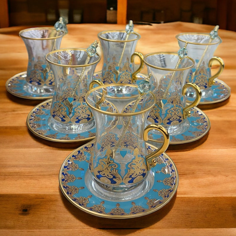 Turkish Tea Set - Etsy
