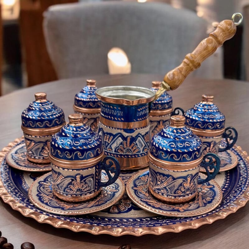 Turkish Coffee Set - Etsy