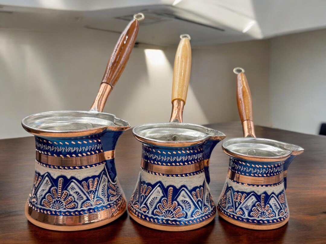 Turkish Coffee Pot - Copper Coffee Maker - Turkısh Coffee Maker ...