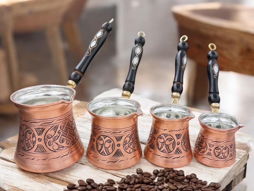 Turkish Coffee Pot - Copper Coffee Maker - Turkısh Coffee Maker ...