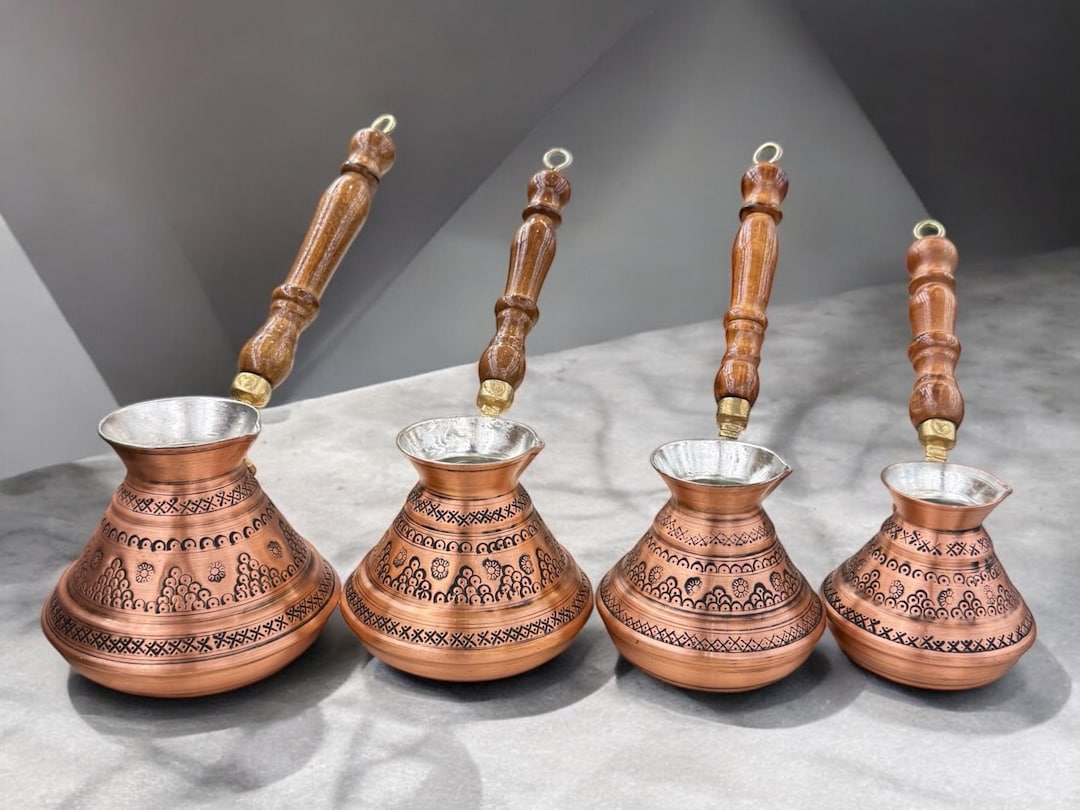 Turkish Coffee Pot - Copper Coffee Maker - Turkısh Coffee Maker ...