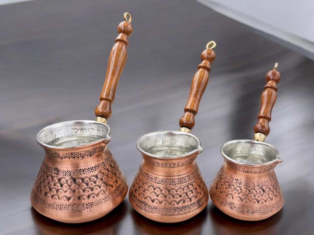 Turkish Coffee Pot - Copper Coffee Maker - Turkısh Coffee Maker ...