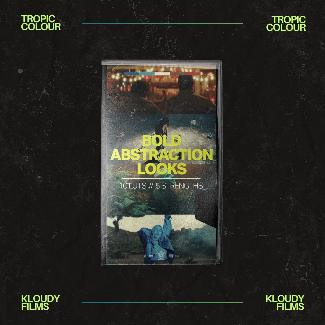 BOLD ABSTRACTION Lut Pack Tropic Colour - Etsy