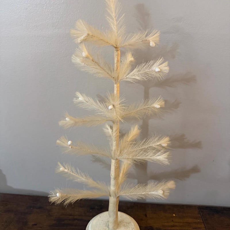 Antique Old Feather Tree - Etsy