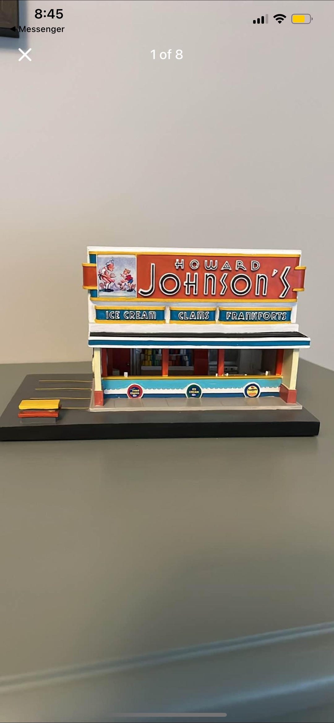 Vintage Lefton Roadside USA Series Howard Johnsons Fast Foods ...