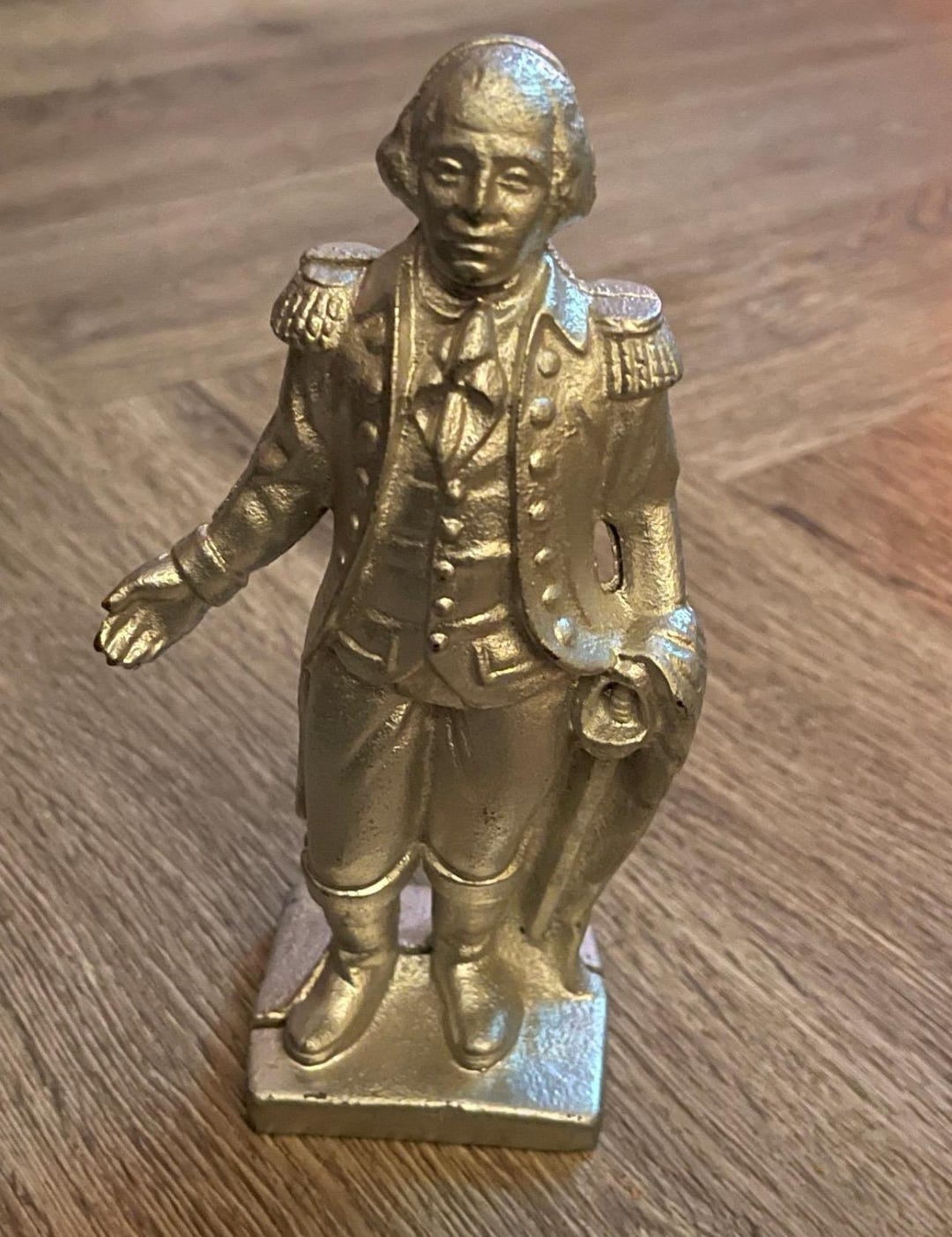 Vintage Hubley George Washington Colonial Cast Iron Bank 6.5” - Etsy