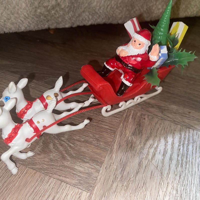 Plastic Santa - Etsy