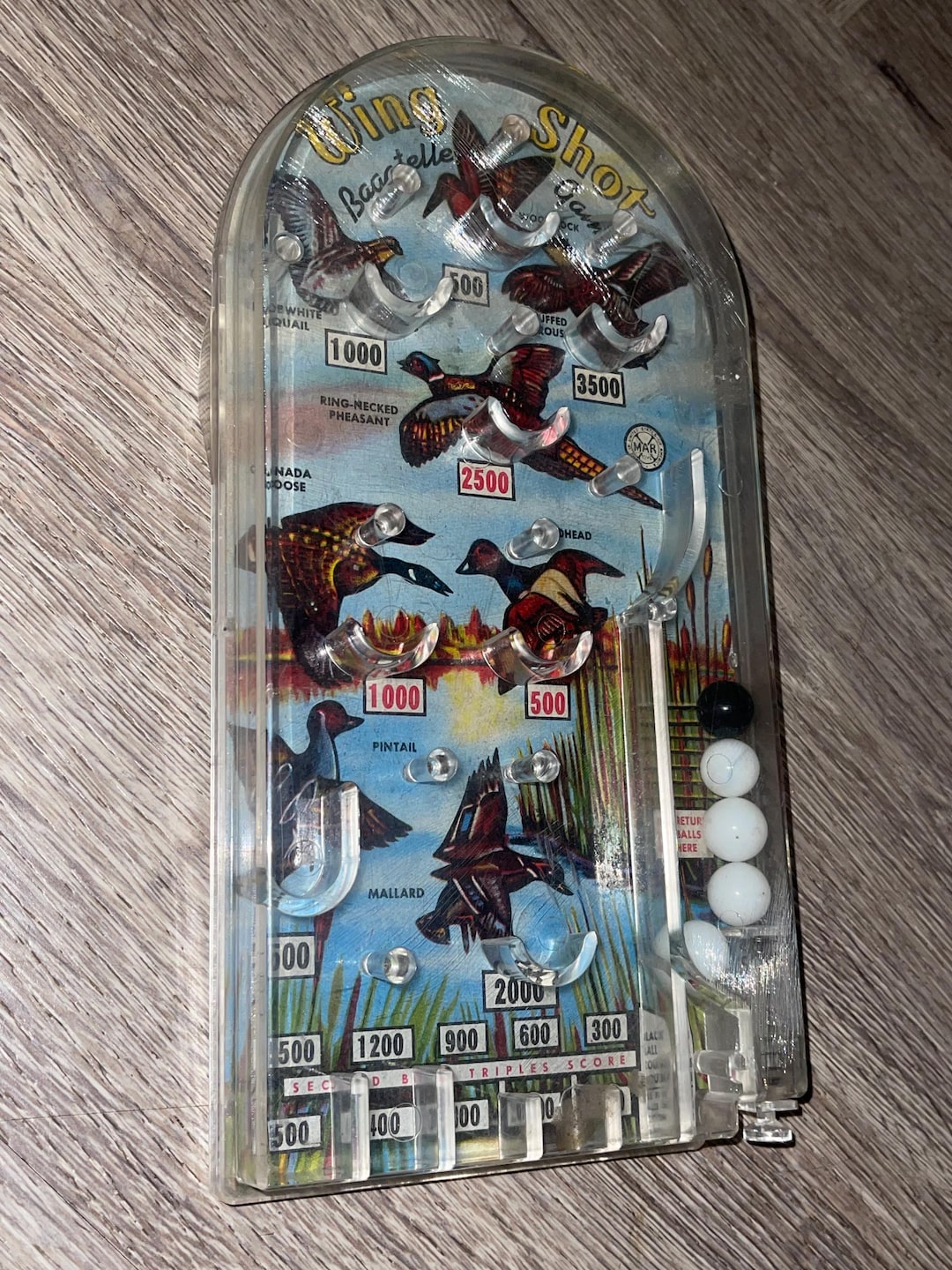 Vintage 1950’s Marx Toys Duck Hunt Pinball Game - Etsy