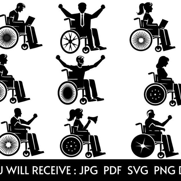 Disability Svg - Etsy
