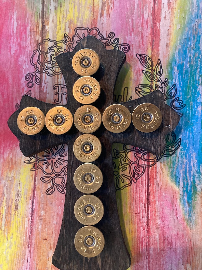 Shotgun Shell Cross - Etsy